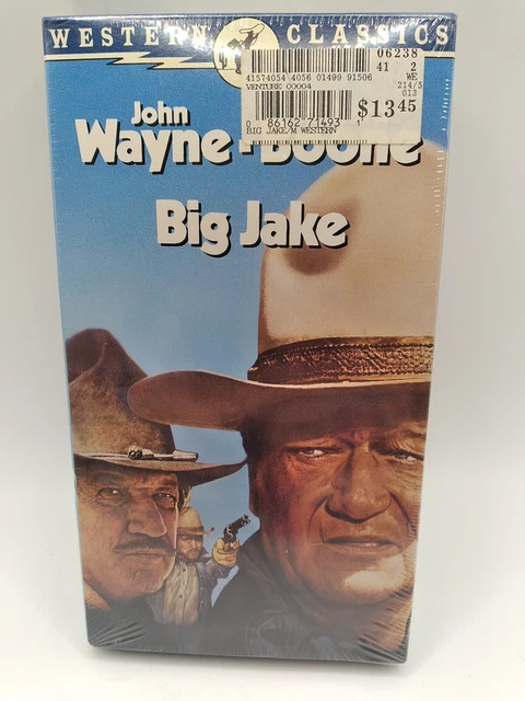 Brand New Big Jake John Wayne Richard Boone 1971 Fox G Vhs Tape Sealed Western £654 Picclick Uk