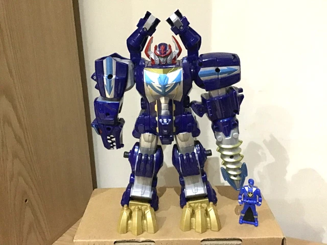 POWER RANGERS MEGAFORCE Dx Q Rex Megazord +Dino Thunder Key 100% ...