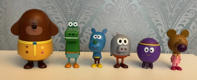 CBEEBIES HEY DUGGEE & Friends Toy Figures Happy Norrie Roly Tag Betty ...