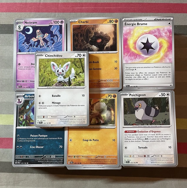 LOT 620 CARTES Pokemon Ev05 Forces Temporelles Fr Co/unco beaucoup de ...