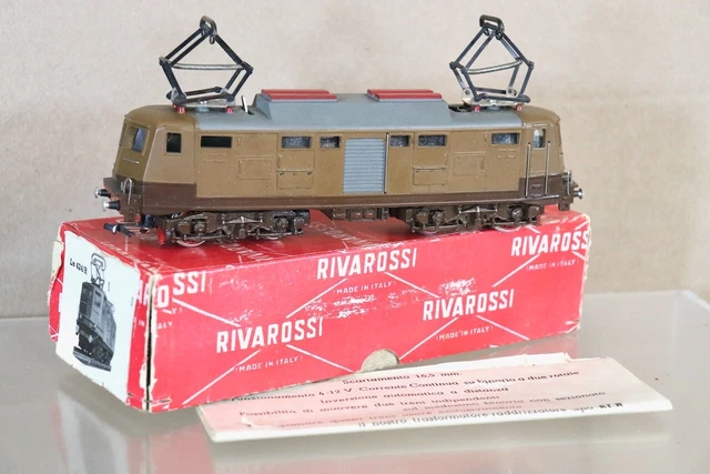 RIVAROSSI LE 424/R FS Class E424 001 Locomotive Électrique Boîte 1952 EUR 515,66 - PicClick FR