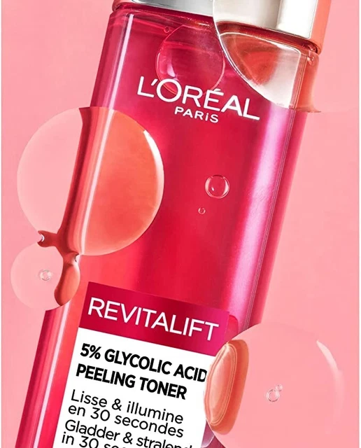 L'ORÉAL PARIS LOTION Visage Lissante/Exfoliante, Élimine les points noirs 180ml EUR 19,62 ...