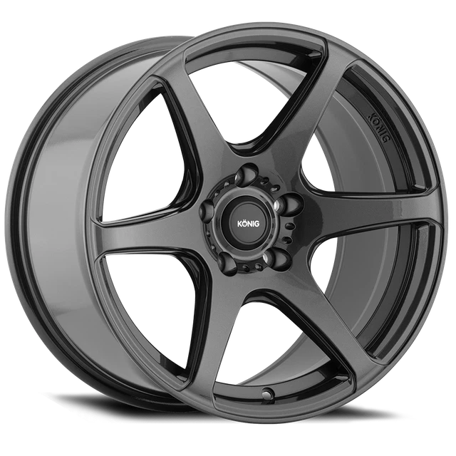 16X7.5 KONIG TANDEM 5x114.3 +40 Gloss Graphite Wheels (Set of 4) EUR ...
