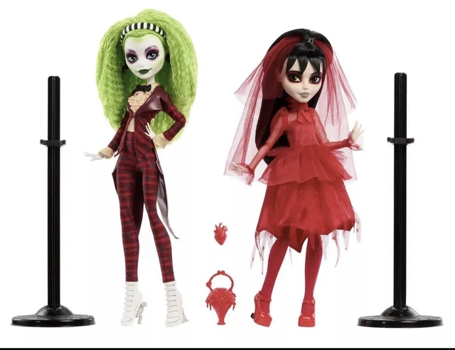 MONSTER HIGH SKULLECTOR Betelgeuse and Lydia Doll 2-Pack 🔥 Brand New ...