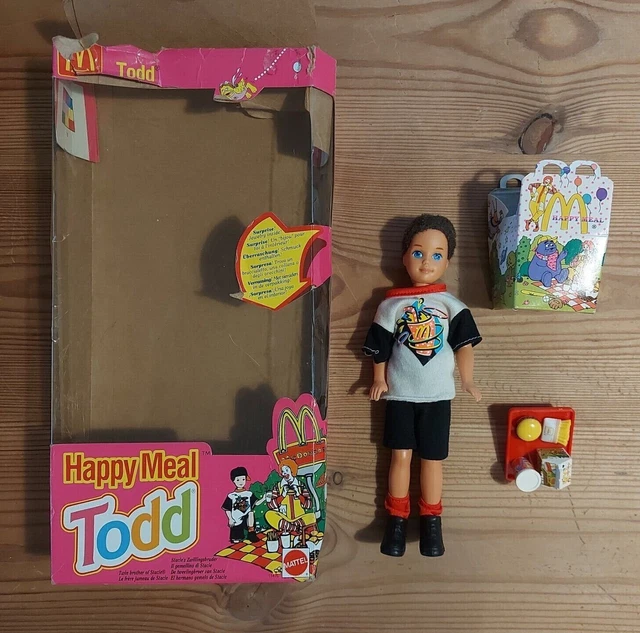 1993 BARBIE MCDONALDS Happy Meal Todd Doll with accessories - Mattel £8.00 - PicClick UK