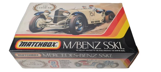 MATCHBOX MERCEDES-BENZ SSKL PK-307 Classique Model Kit From 1983 Sealed ...