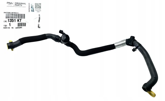 TUYAU SYSTÈME DE Refroidissement ORIGINAL PEUGEOT 407 1351KT NEUF EUR ...