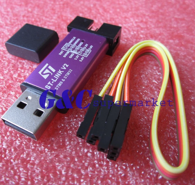 St Link V2 Programmiereinheit Mini Stm8 Stm32 Emulator Downloader M89 Neu Eur 7 38 Picclick De