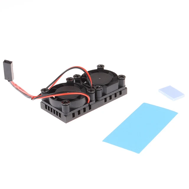 DUAL FAN CPU PCB Cooling Fan Cooler Heat Sink Module for Raspberry pi 4 ...