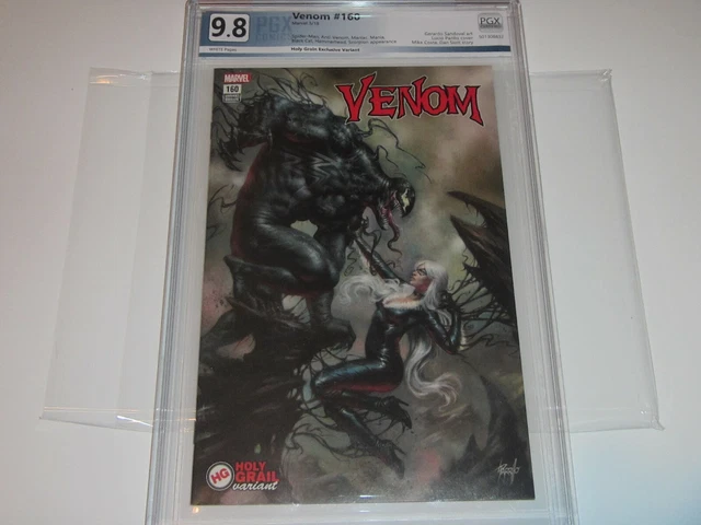 VENOM #160 HOLY Grail Exclusive Variant by Lucio Parrillo 9.8 PGX £65. ...