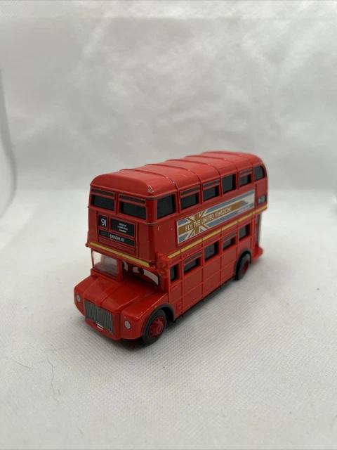 DISNEY PIXAR CARS Deluxe Topper Deckington London Bus £13.99 - PicClick UK