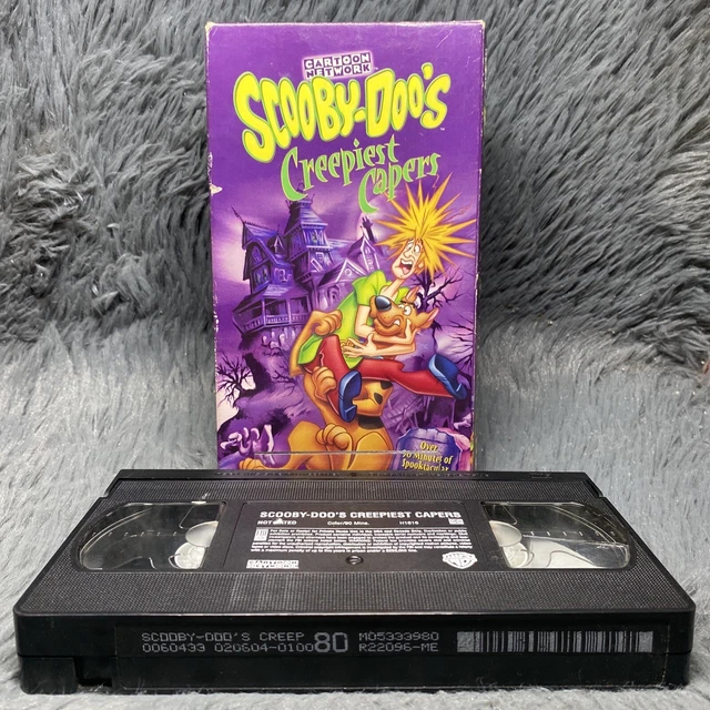 CARTOON NETWORK WARNER Bros Scooby-Doo's Creepiest Capers VHS 2000 ...