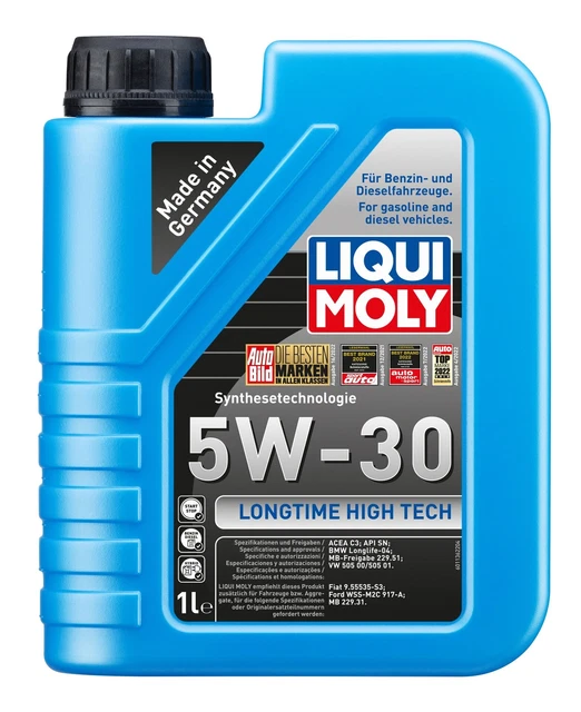 BOSCH INSPECTION SET 6 L Liqui Moly Longtime High Tech 5W-30 Pour MG TF EUR 102,24 - PicClick FR