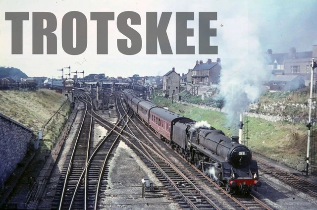 35MM SLIDE BR British Railways Steam Loco Class BR5 73133 Llandudno ...