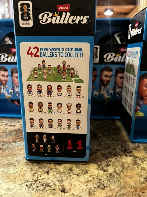 ZURU BALLERS FIFA World Cup 2026 Soccer Player 2-Pack Box Officially ...