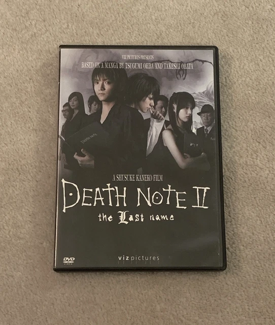 DEATH NOTE II The Last Name DVD (2006, Viz Pictures) *Tested, Working ...