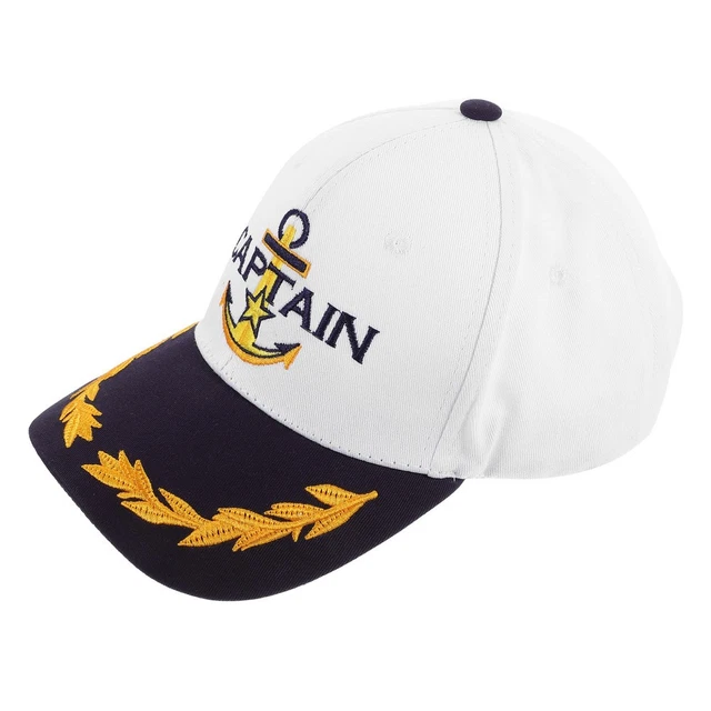 BASEBALL CAPS OUTDOOR Sports Hat Boating Bachelor Party Captain's $22. ...