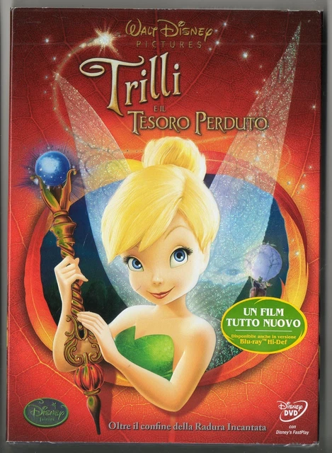 WALT DISNEY DVD - Trilli E Il Tesoro Perduto - Slipcase Bia 0168502 ...