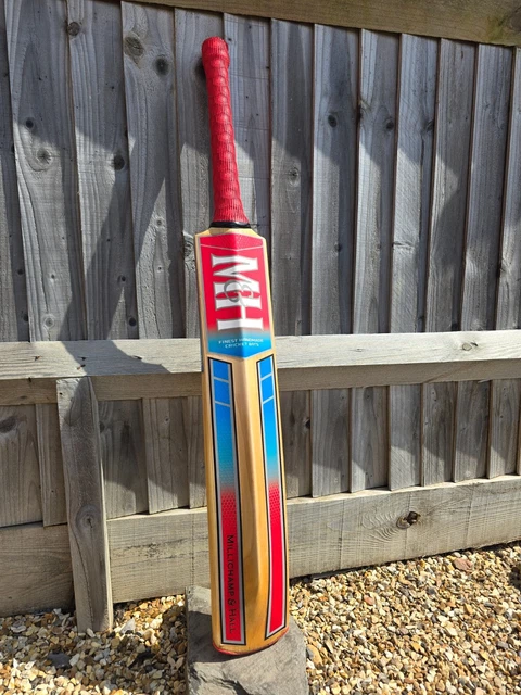 MILLICHAMP & HALL Cricket Bat, Short Handle SH, 2lbs 11.5oz, New Bat ...