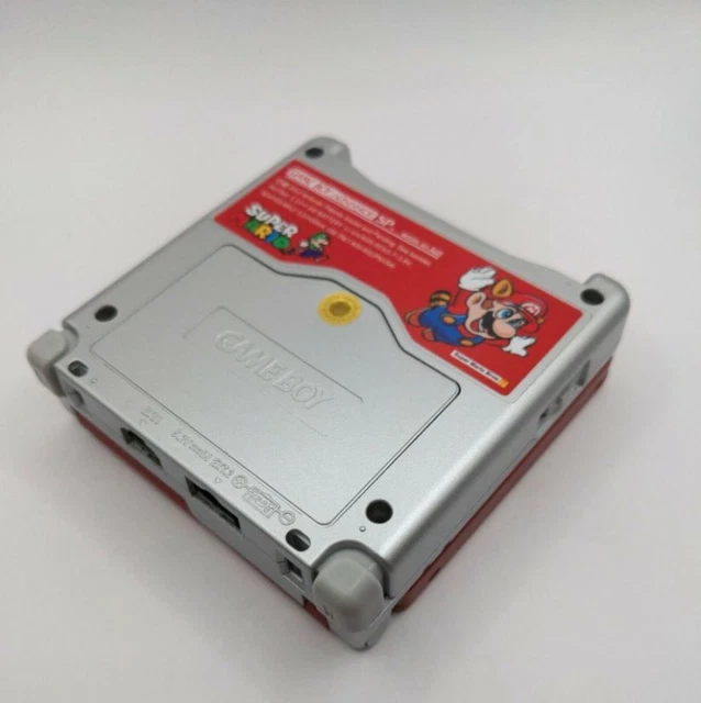 GAMEBOY ADVANCE GBA SP Nuovo Super Mario Bros Mario M Shell nuovo ...