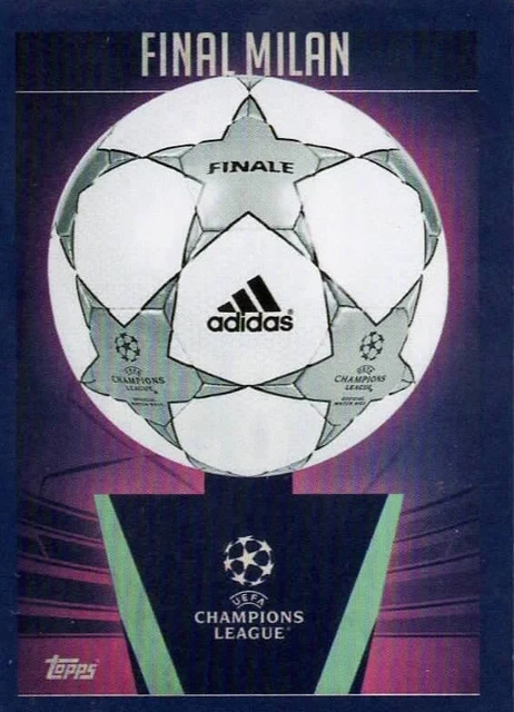TOPPS UEFA CHAMPIONS League 2023/2024 Sticker Nr. 636 Final Milan 2001 ...