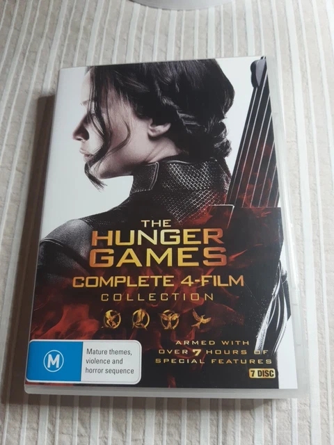 THE HUNGER GAMES.COMPLETE 4-Film Collection.Dvd.7Disc.Like New.Reg 4 ...