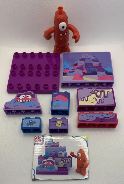 MUNO YO GABBA Gabba Mega Bloks PVC Complete Set Action Figure Building ...