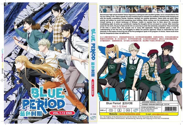 BLUE PERIOD ANIME DVD (ブルーピリオド) (Ep 1-12 end) (English Sub) EUR 16,31 ...