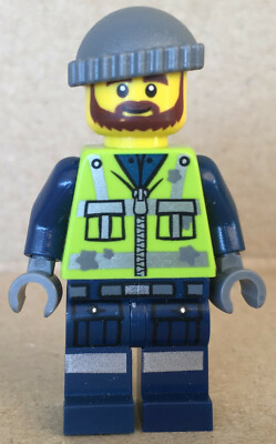 LEGO ® MINIFIGURE THE LEGO MOVIE Garbage Man Grant Set 70805 Trash ...