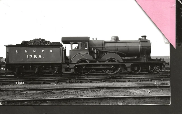LNER EX Great Eastern - D16 4-4-0 1785E @ Stratford - Vintage Image ...