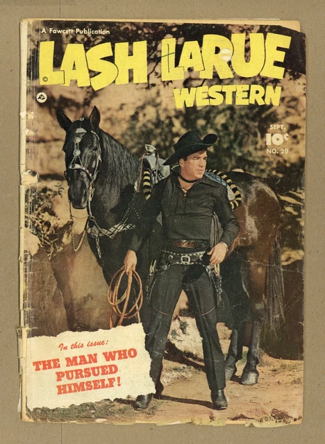 LASH LARUE WESTERN #20 FR/GD 1,5 1951 qualité basse EUR 8,41 - PicClick FR