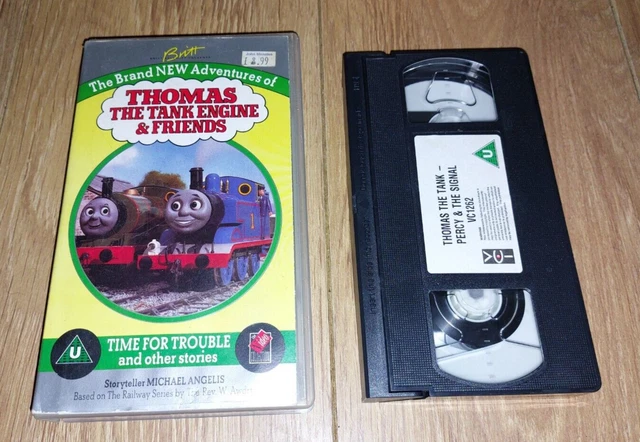 THOMAS THE TANK Engine & Friends ~ Time For Trouble & Other Stories Vhs ...