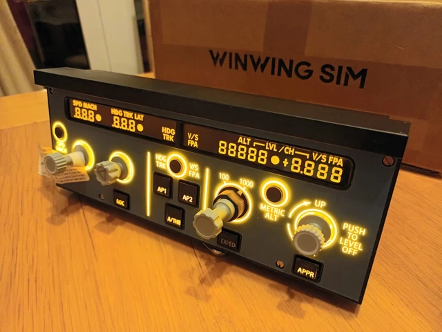 WINWING A320 FCU Flight Control Unit Panel X-Plane MSFS2020 Game ...