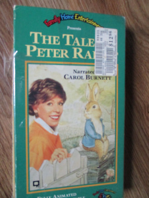 The Tale Of Peter Rabbit Vhs 1992
