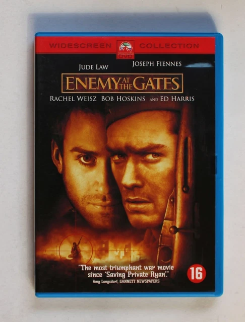 MOVIE ENEMY AT The Gates NL DVD 2001 English Jude Law Joseph Fiennes ...