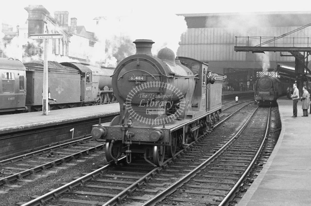PHOTO BRITISH RAILWAYS Steam Locomotive Class D34 62484 at Carlisle ...