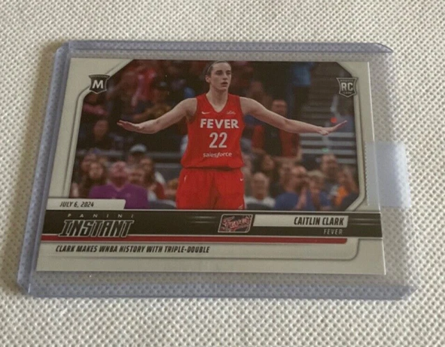 CAITLIN CLARK 2024 Panini Instant Wnba #139 Triple Double First Rookie ...