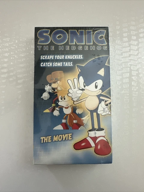 SONIC THE HEDGEHOG: The Movie (VHS, 1999) Brand New Factory Sealed ADV ...