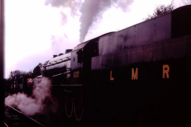 BRITISH RAIL LOCO Steam LMR 600 Railway Slide Ref 256 £3.99 - PicClick UK