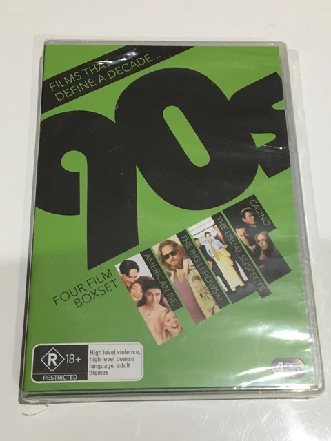 FILMS THAT DEFINE a Decade 90’s Four Film Box Set (DVD, 2013) Brand New ...