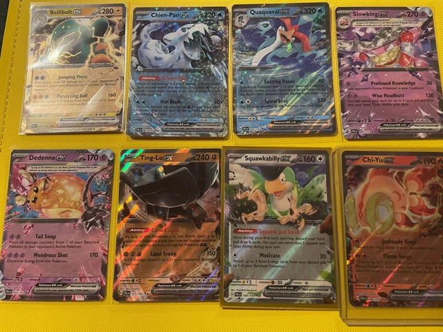 POKEMON TCG PALDEA Evolved bundle X8 Slowking ex, Ting-lu, Bellibolt ...