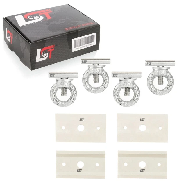 LST ZURRÖSEN RINGMUTTER Sitzschiene Schieber Set für MERCEDES Vito ...