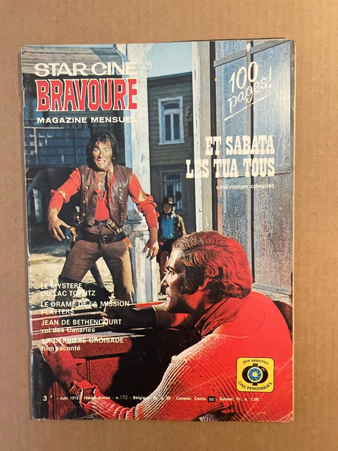 JOHNNY GARKO : Sabata - Cinéroman (juin 1973) - BE EUR 19,99 - PicClick FR