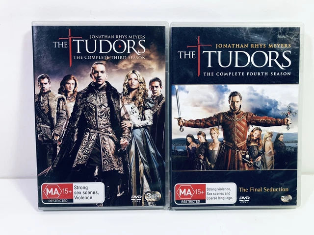 THE TUDORS: THE Complete Series - Season 3-4 - DVD Bundle New + Free ...