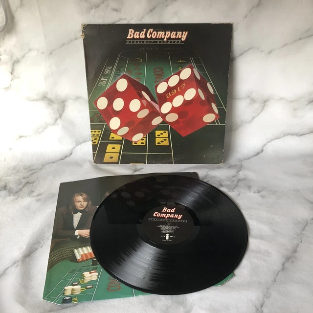 BAD COMPANY -STRAIGHT Shooter - 12" Vinyl LP Record Album 1975 ILPS ...