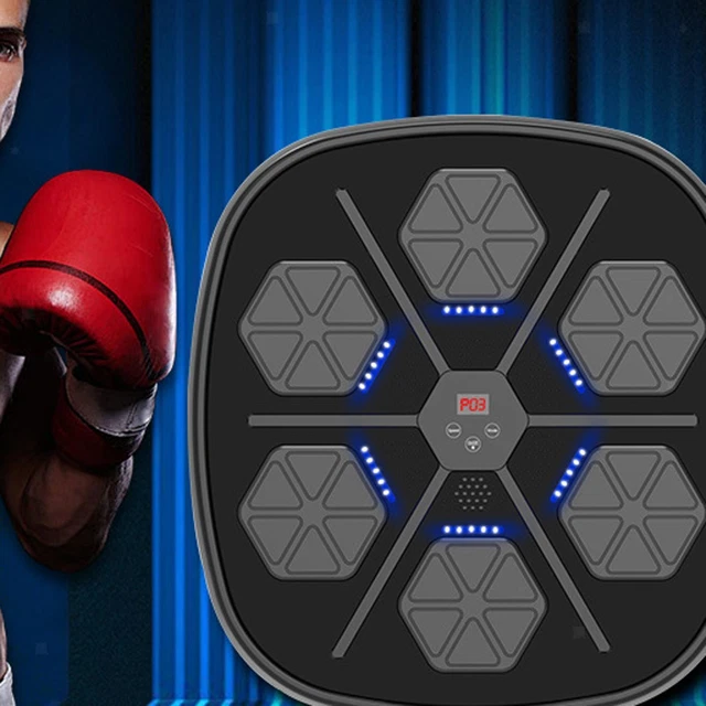 MUSIC BOXING MACHINE Reaction Target Wall Mounted Sanda Music Boxing ...