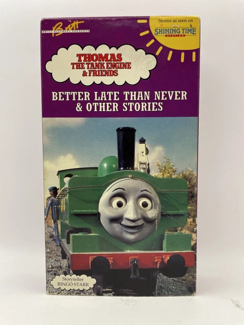 VTG THOMAS THE Tank Engine Better Late Than Never & Other Stories (1990) VHS £8.81 - PicClick UK