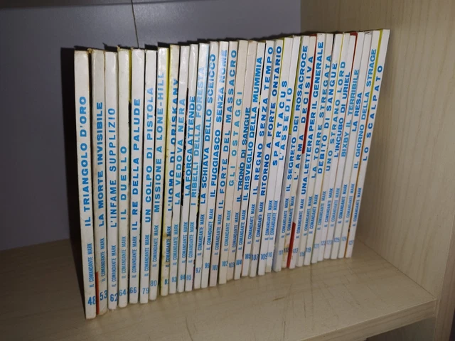 IL COMANDANTE MARK Lotto 32 Fumetti da 48 a 127 vedi Foto EUR 19,00 ...