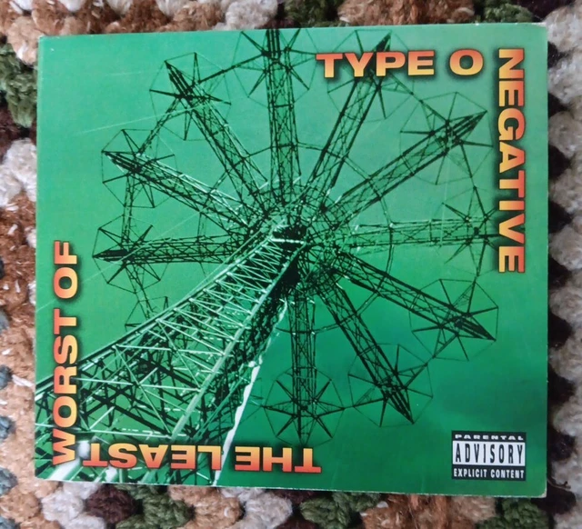 TYPE O NEGATIVE-& The Least Worst Of" Cd 1St Press 2000 Remastered ...