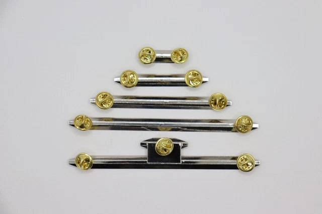 RIBBON BARS FOR Slide On Medal Ribbons Various Sizes £2.95 - PicClick UK